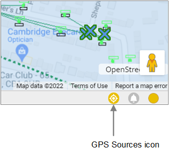 Displaying your current location